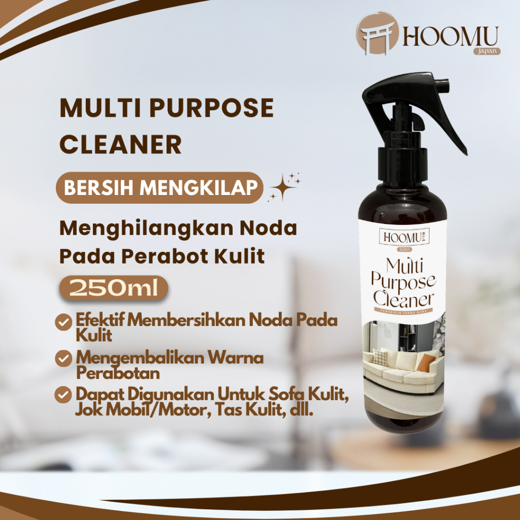Jual HOOMU Multi Purpose Cleaner 250ml - Semprotan Cairan Pembersih ...