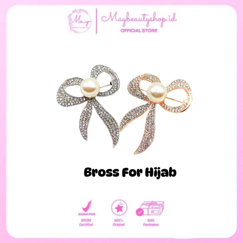 Jual Bross Hijab Premium Pita Style (Include Box) | Shopee Indonesia