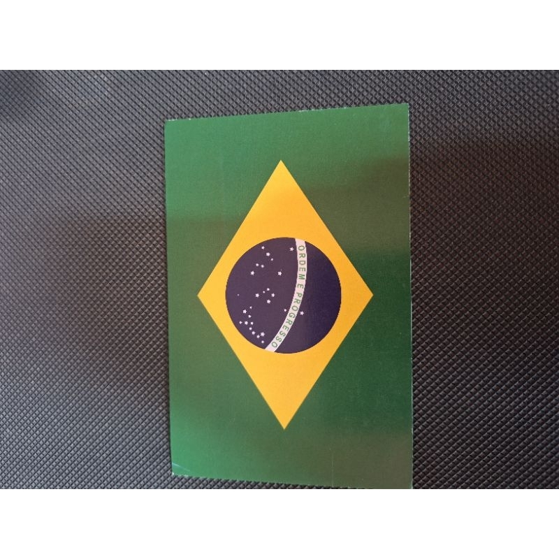 Jual kartu pos bendera brazil/brazil flag postcard | Shopee Indonesia