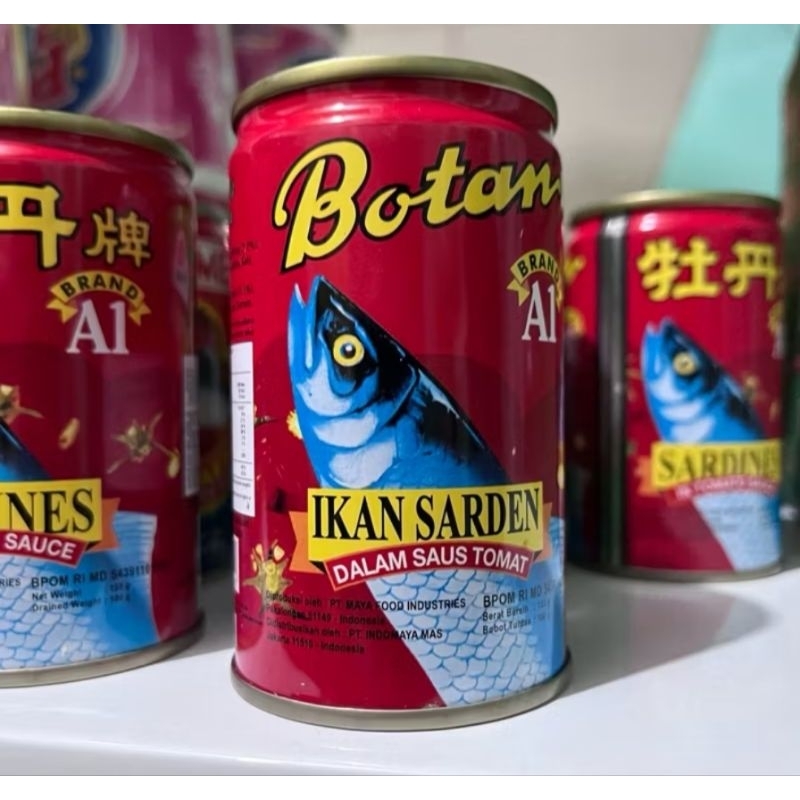 Jual Sarden Botan Sardines Kecil 155gr | Shopee Indonesia