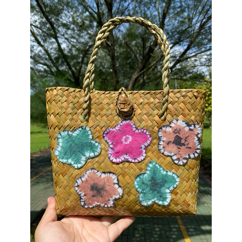 Jual TAS PURUN ANYAMAN SASIRANGAN KHAS KALIMANTAN SELATAN 007 | Shopee ...