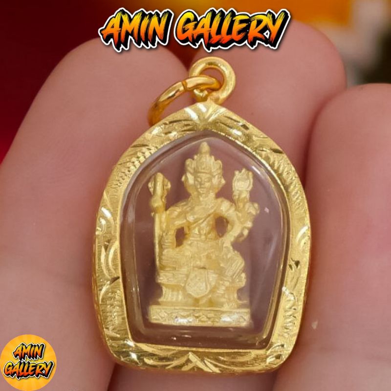 Jual Kalung Liontin Amulet Mini Phra Phrom Liontin SeMienFo / SiBinHut ...