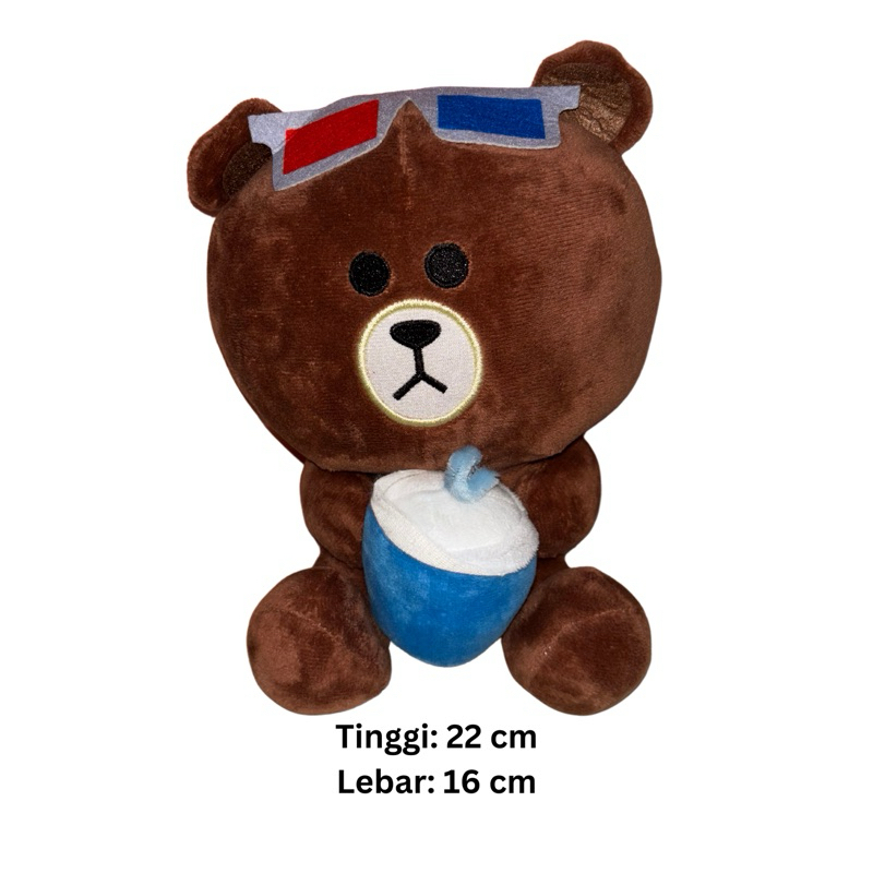 Jual Boneka Brown Line (Brown Line Doll) | Shopee Indonesia
