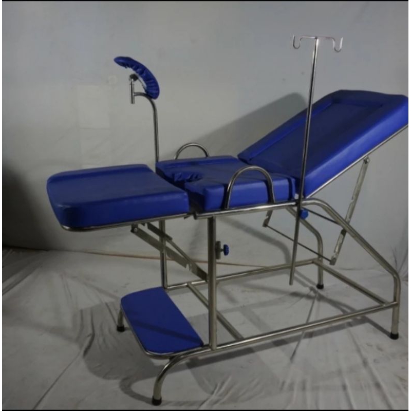 Jual KURSI OBGYN PIPA STAINLESS || KURSI OBGYN PIPA PATEN || BED ...