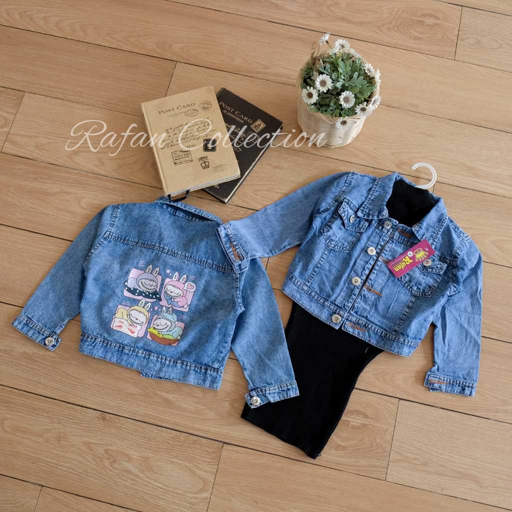 Jual Setelan Jaket Jeans Anak Perempuan dan Dress Rajut anak Usia 1-5 ...