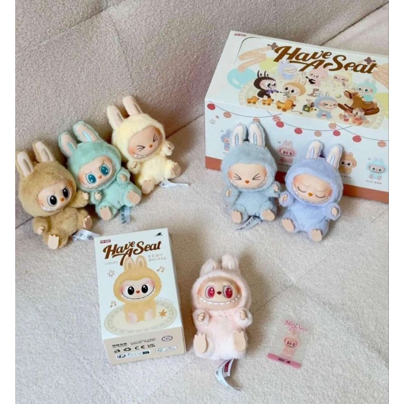 Jual LABUBU Have a seat V2 10000% ORI POPMART BKK | Shopee Indonesia