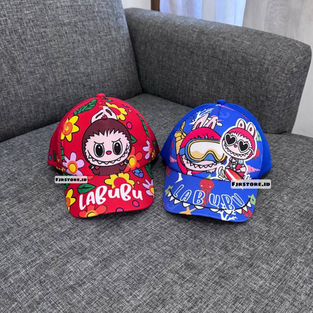 Jual Topi Anak Perempuan Dan Laki Laki Motif Labubu Full Sublime LABUBU ...