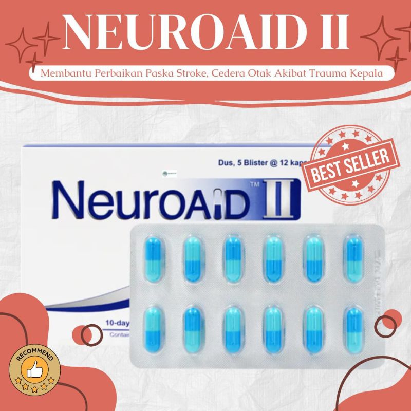 Jual Neuroaid II Mersi Farma 1 box 60 kapsul | Shopee Indonesia