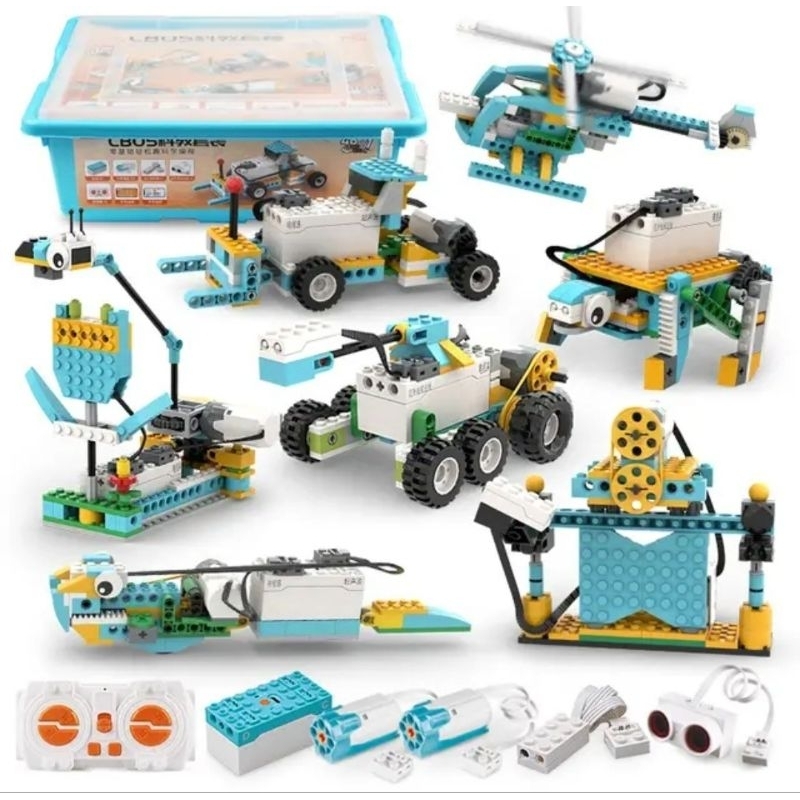 Jual Steamedu robot building block 606 pcs blok kit mainan edukasi ...