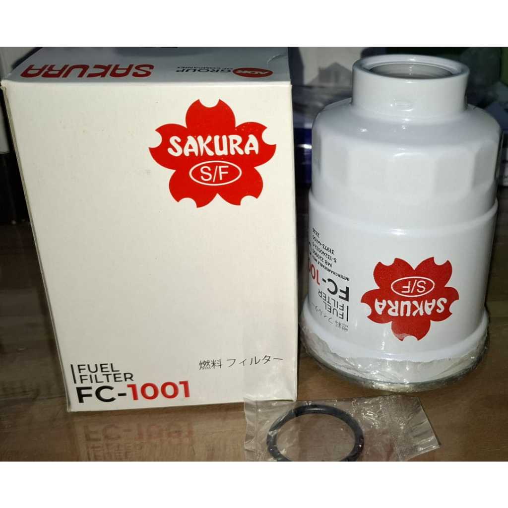Jual FUEL FILTER SAKURA FC-1001 FILTER SOLAR L300 Pajero Aspira Genuine ...