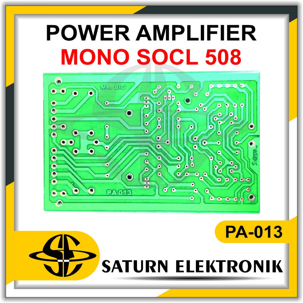 Jual PCB Mono Power Amplifier SOCL 508 PA-013 | Shopee Indonesia