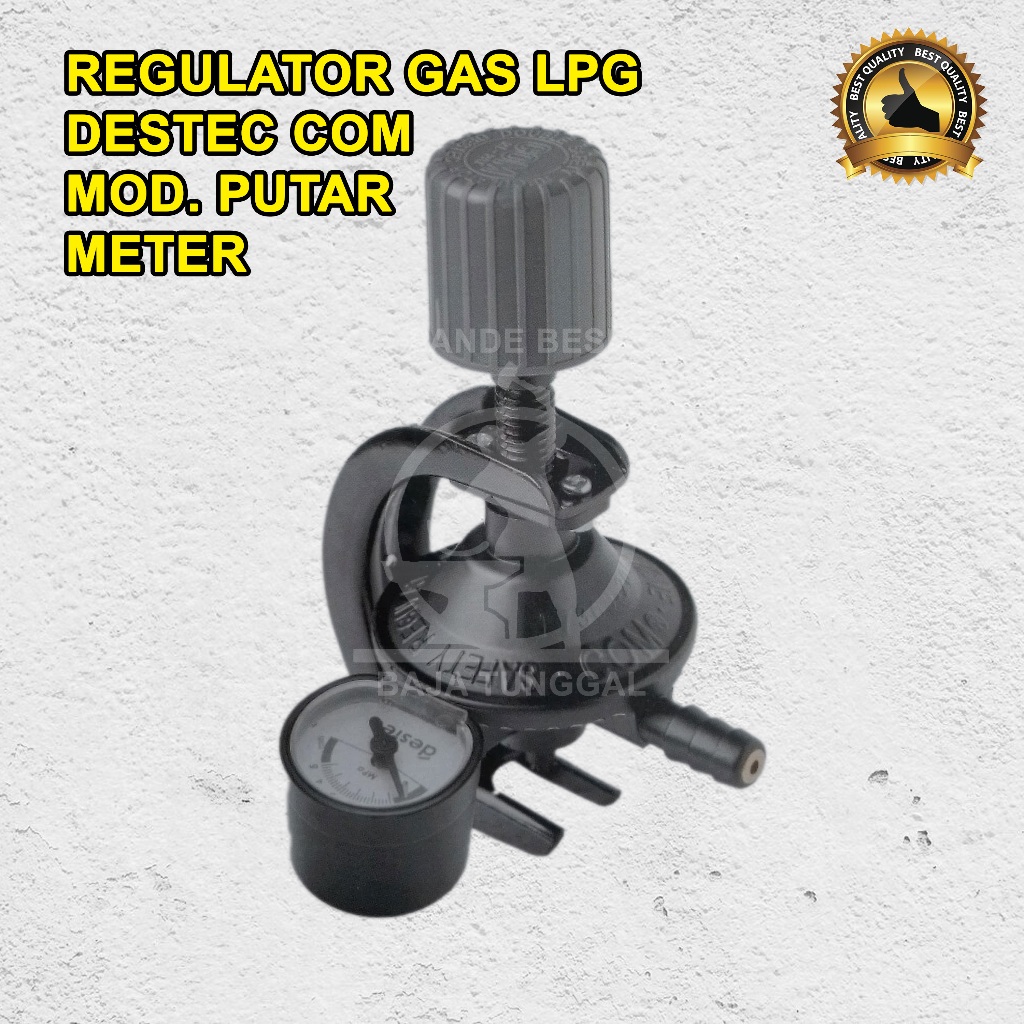 Jual Regulator Gas LPG Destec Com U 12RM Meter - Regulator Destec ...