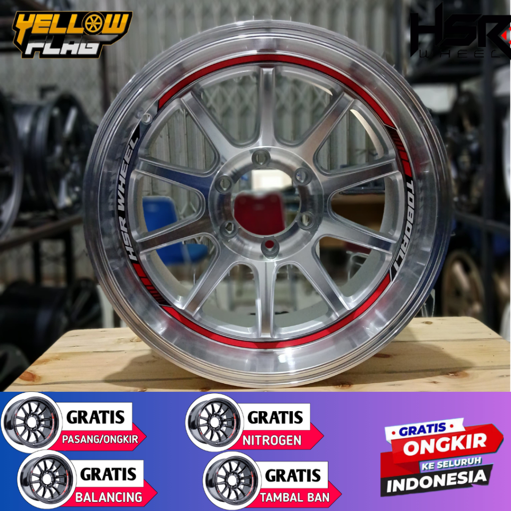 Jual VELG MOBIL CELONG RING 18 HSR TOBOALI R18X9,5 PCD 6X139,7 FOR TRITON PAJERO FORTUNER RING ...