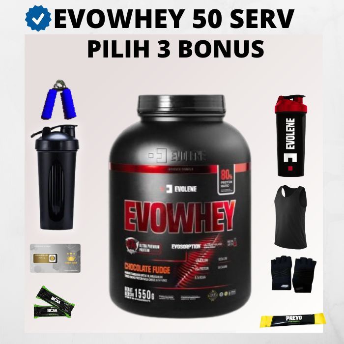 Jual EVO WHEY 50 SERVING / 1,75KG EVOLENE EVOWHEY EVOLENEWHEY SUSU ...