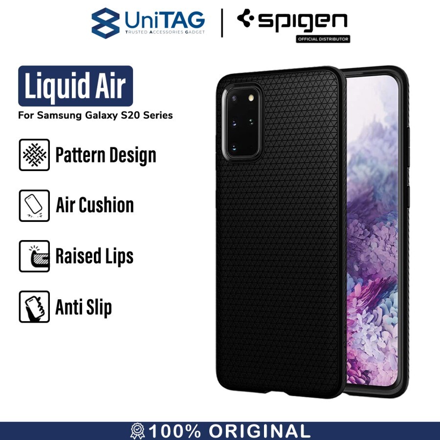 Jual Case Samsung Galaxy S20 Ultra / Plus / S20 Spigen Liquid Air Softcase | Shopee Indonesia