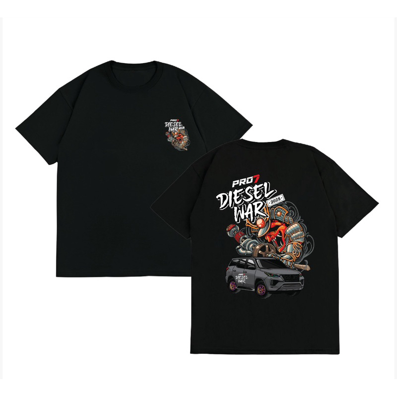 Jual Tshirt Kaos Pro7 Diesel WAR 2025 Best Quality | Shopee Indonesia