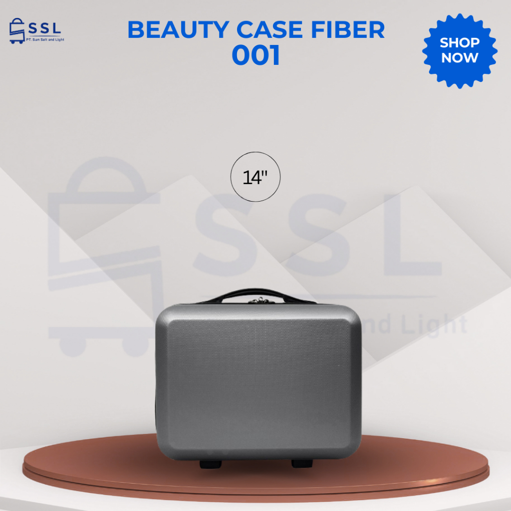 Jual Beautycase Fiber ABS 14 Inch Koper Mini Koper Kecil - Beautycase ...
