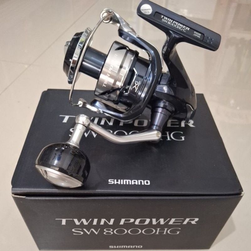 Jual REEL SPINNING SHIMANO TWIN POWER SW 8000HG 2021 | Shopee Indonesia