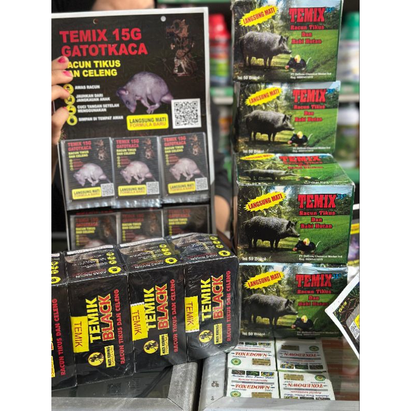 Jual RACUN TIKUS DAN BABI TEMIX | Shopee Indonesia