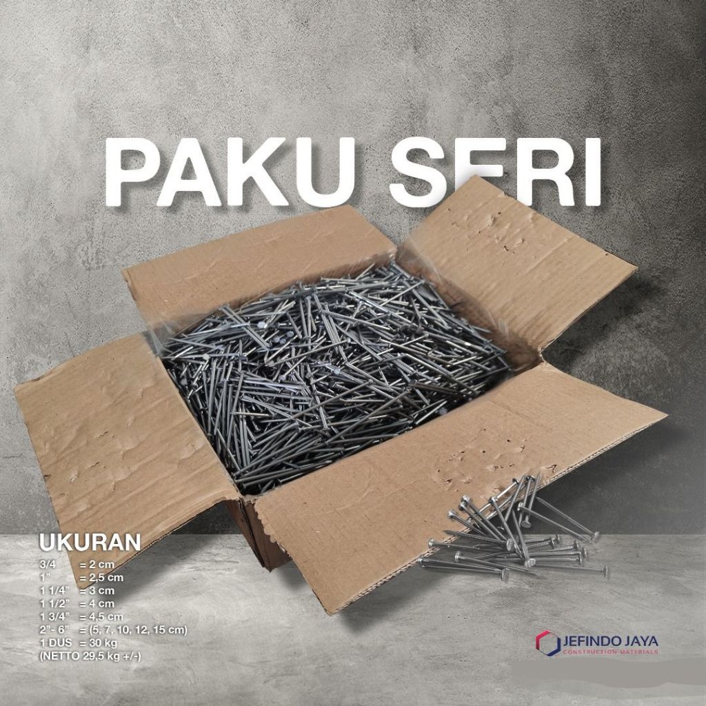 Jual PAKU KAYU ECER 1 KG - PAKU SERI UKURAN 2"-6" (5-15CM) | Shopee ...