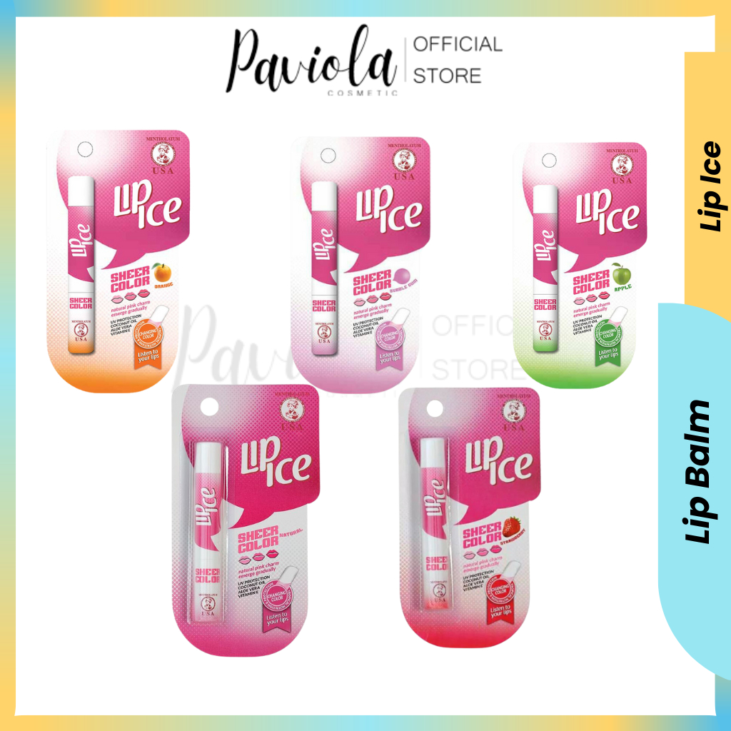 Jual LIP ICE Sheer Colour Color 2.2g | Lip Balm | Pelembab Bibir ...