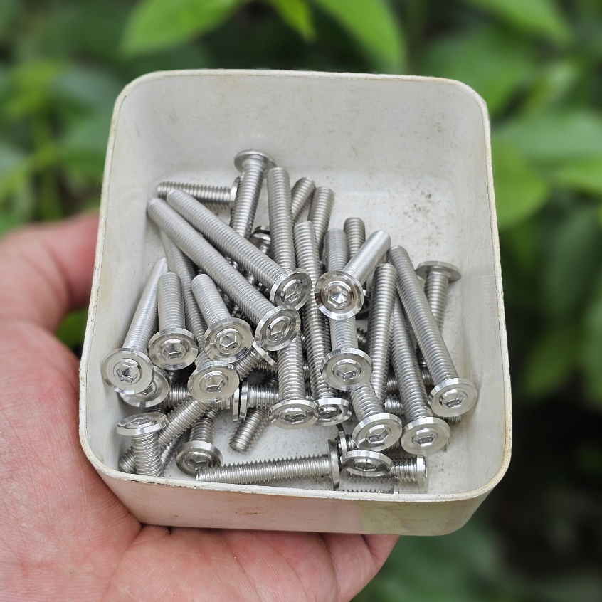 Jual Baut M6 / Baut 10 Stainless Steel Model spiral Custom Handmade ...