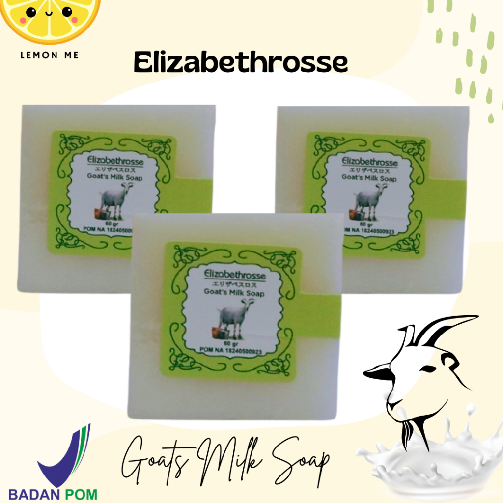 Jual SABUN PUTIH GOATS MILK SOAP SABUN SUSU KAMBING BPOM | Non SLS/SLE ...