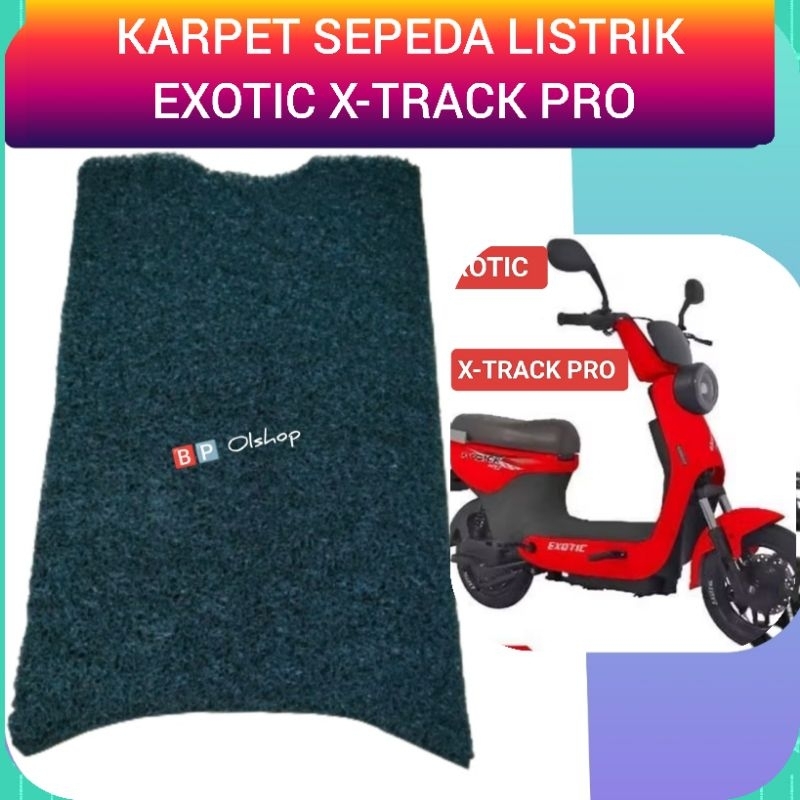 Jual Karpet Alas kaki Sepeda Motor Listrik Exotic X-Track Pro Serabut ...