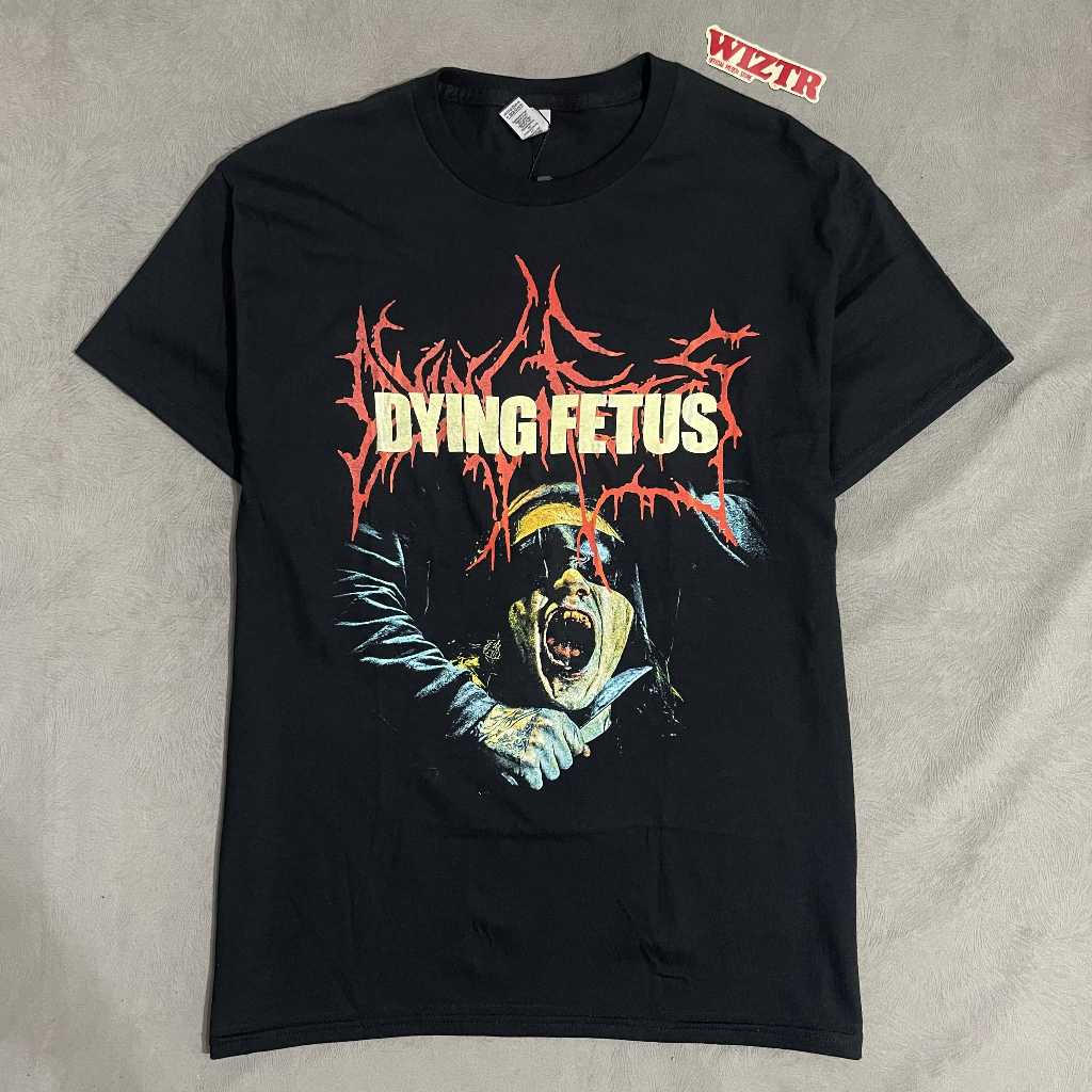 Jual T Shirt Band Official DYING FETUS - MAKE THEM BEG FOR DEATH Original | Shopee Indonesia