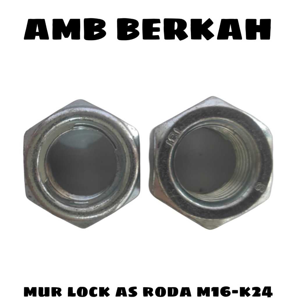 Jual MUR LOCK AS RODA M16 ( KUNCI 24 ). | Shopee Indonesia