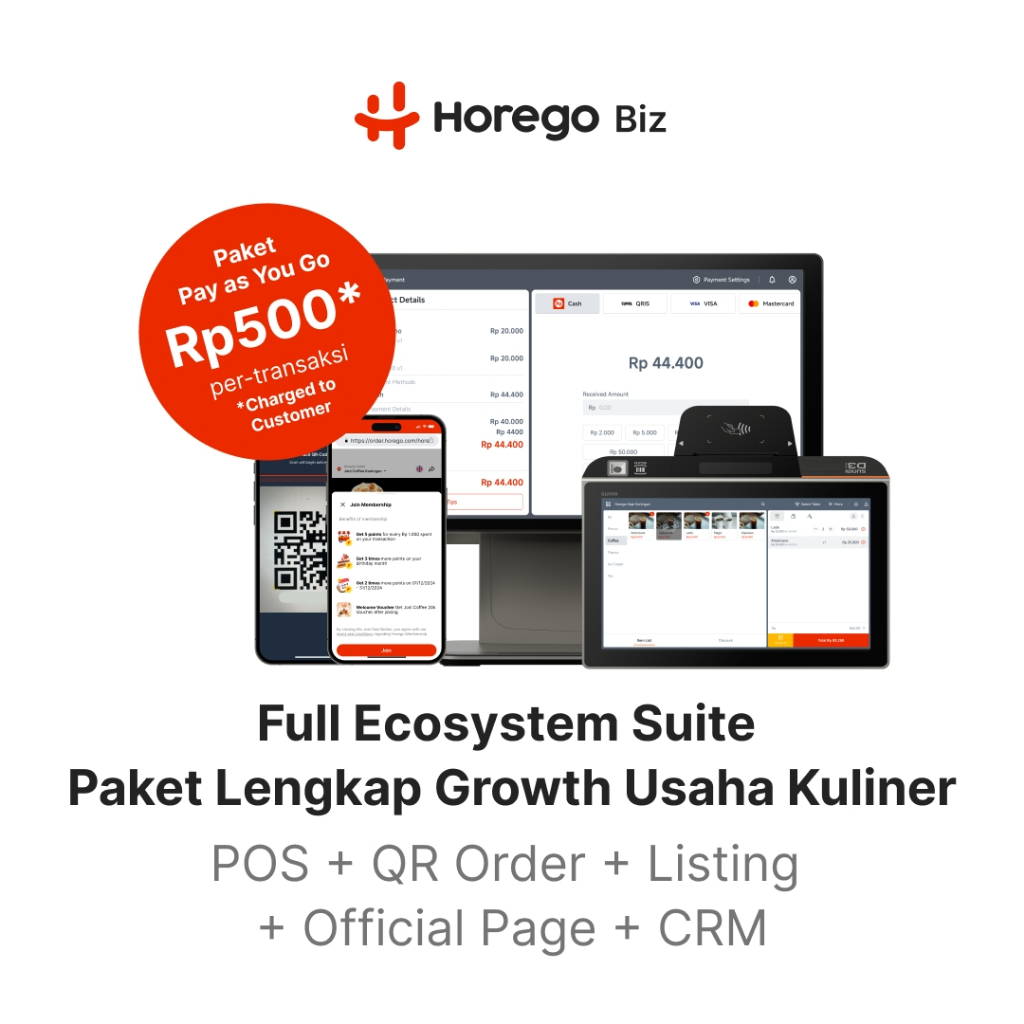 Jual [PROMO - Pay As You Go] Solusi Ekosistem Kuliner - Kasir Point of ...