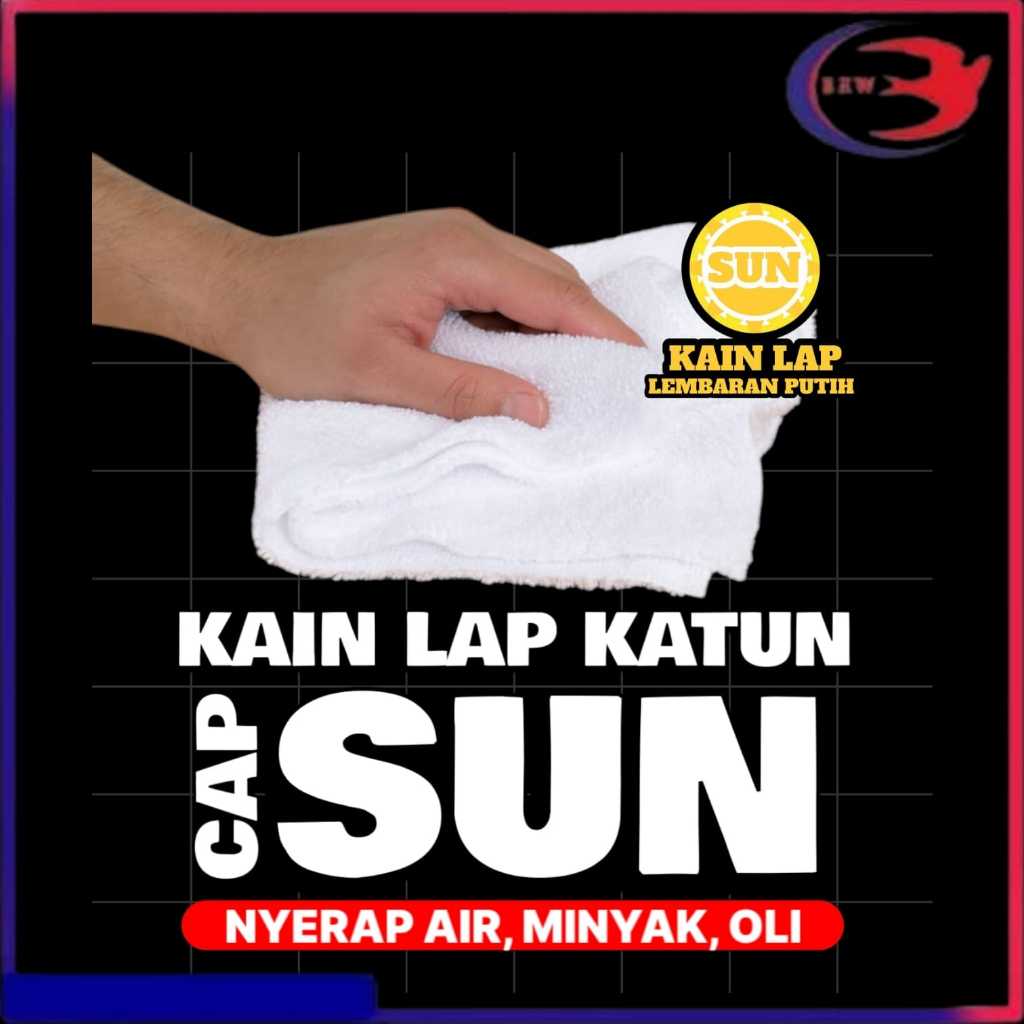 Jual KAIN LAP LEMBARAN PUTIH, LAP SERBA GUNA, BAHAN KATUN- BRW | Shopee ...