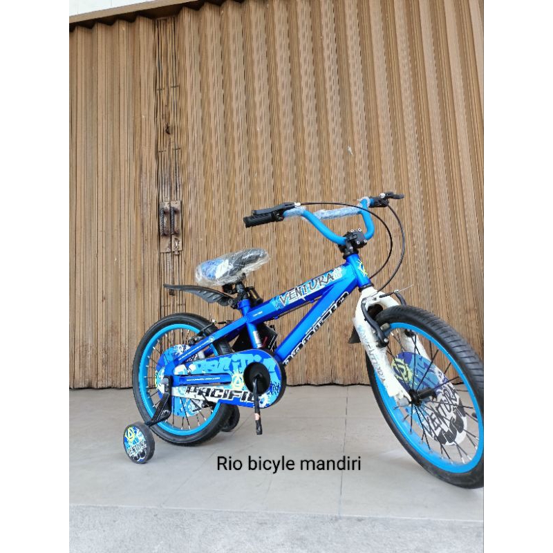 Jual SEPEDA BMX PACIFIC VENTURA RING 18 INCHI,WARNA BIRU | Shopee Indonesia