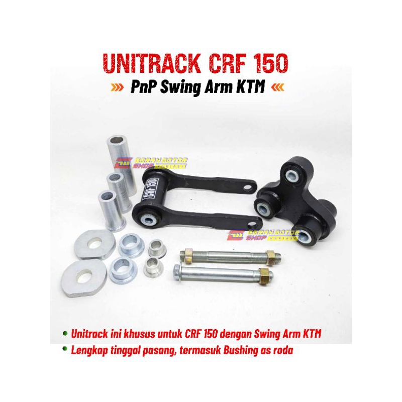 Jual Unitrack CRF 150 L PnP Swing Arm SE KTM HUSQ Lengkap Bushing Full ...