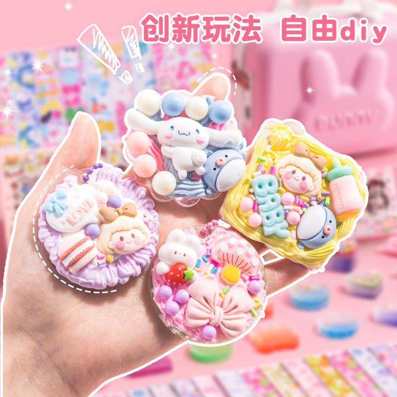 Jual (KYCH) Gantungan Kunci Akrilik keychain Polos Transparan DIY | Key ...