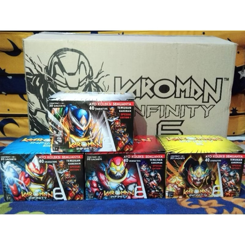 Jual KAROMAN INFINITY 1 BOX | Shopee Indonesia