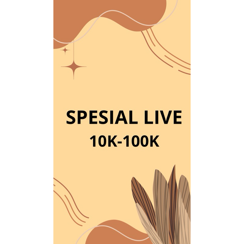 Jual LIVE LS 10K-100K | Shopee Indonesia