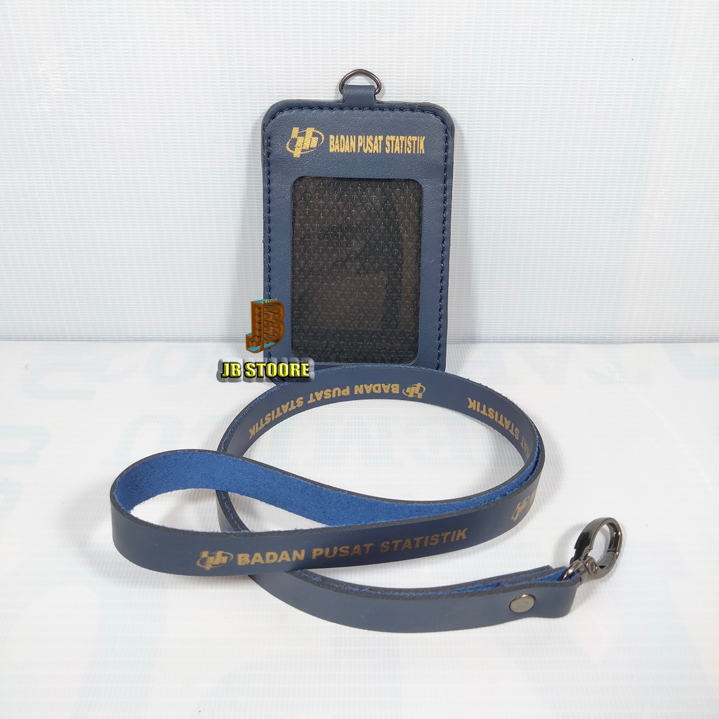 Jual Tempat Id Card BPS Kulit / Id Card Holder Bps Gantung / Name Tag ...