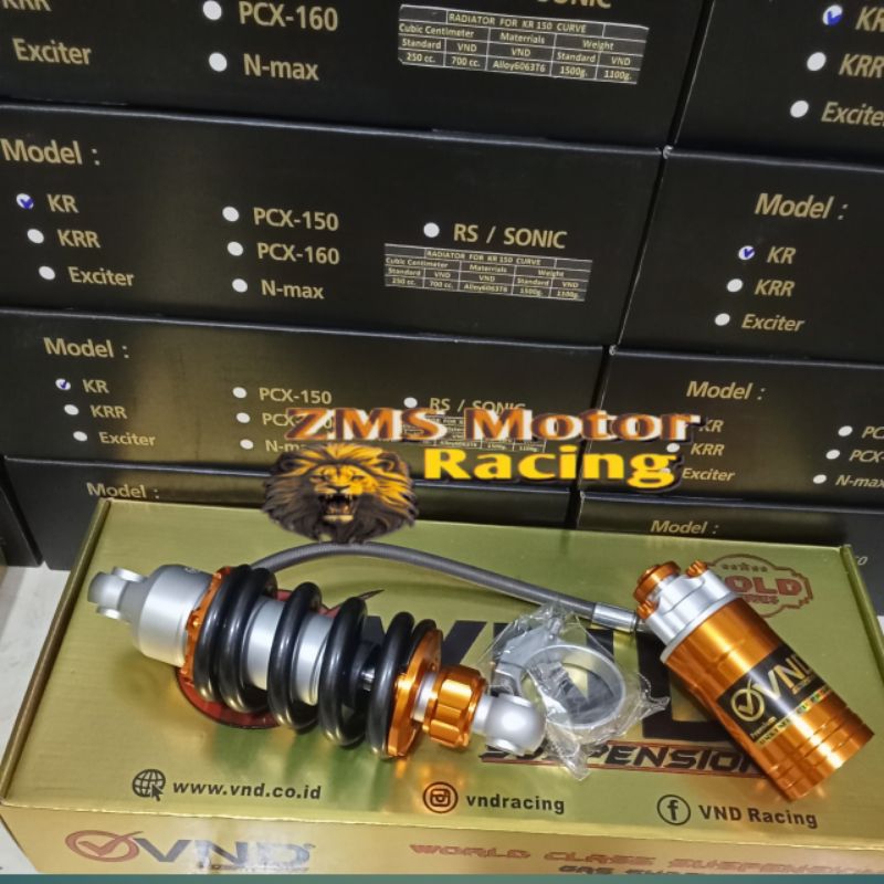 Jual MONO SHOCK TABUNG PISAH AK111 B1 pro 205mm MX/MX king- black as ...