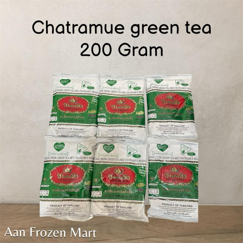 Jual Chatramue Green tea 200g | Shopee Indonesia