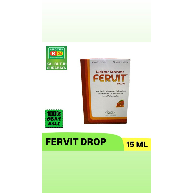 Jual Fervit Straw Drop 15ml (per Botol) | Shopee Indonesia