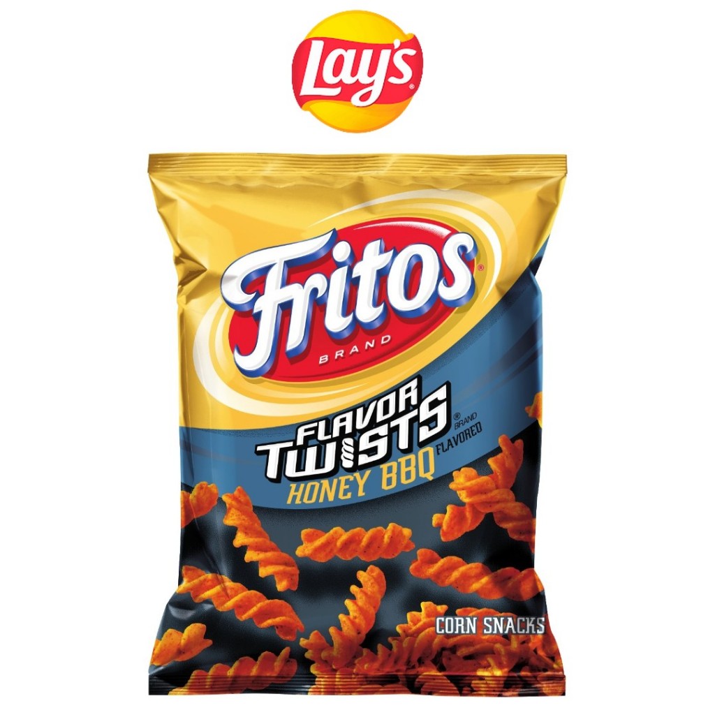Jual Fritos Corn Chips Twists Honey BBQ Snack Original Lays | Shopee ...