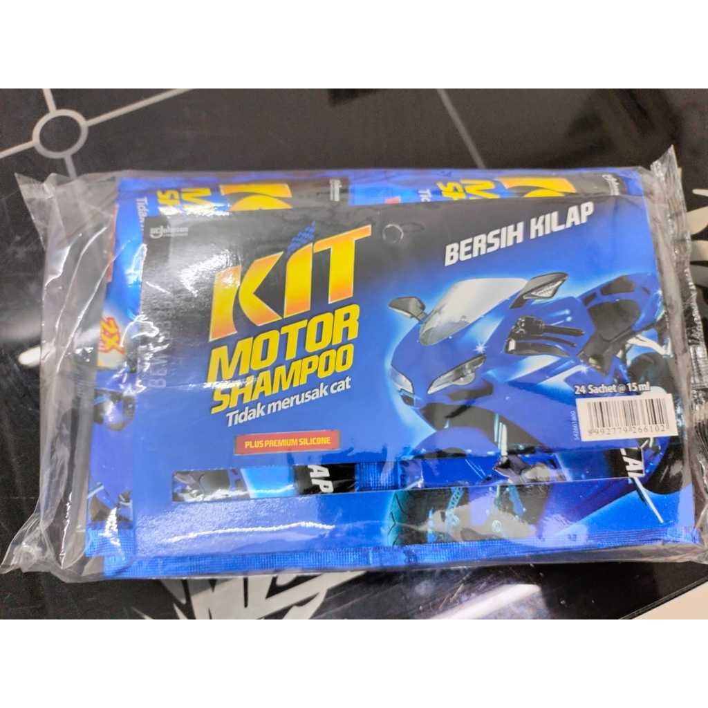 Jual 1 Pack (24 Sachet@15 ML) - Kit Shampo Motor | Shopee Indonesia