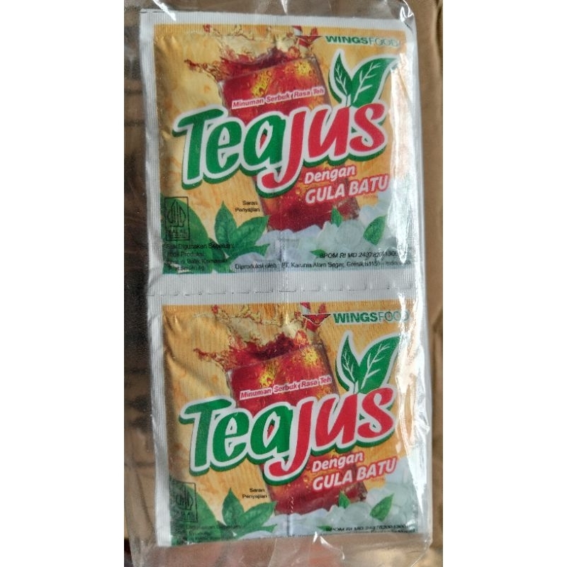 Jual TEAJUS /10PCS/6g | Shopee Indonesia