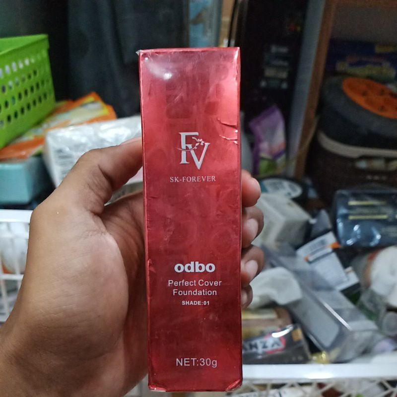 Jual ObdO FV SK-FOREVER Perfect Cover Foundation 30g | Shopee Indonesia