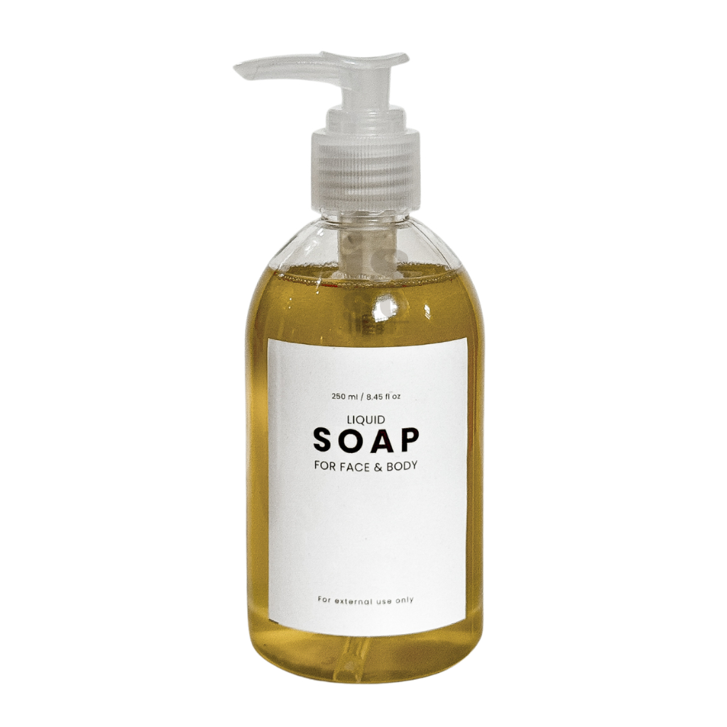 Jual Face and Body Liquid Soap Natural for Sensitive Skin 250 ml ...