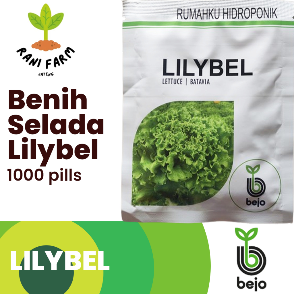 Jual Benih Bibit Selada Lilybel Bejo Seed Original Pabrik Lily Bel Lillybel 1000 pills | Shopee ...