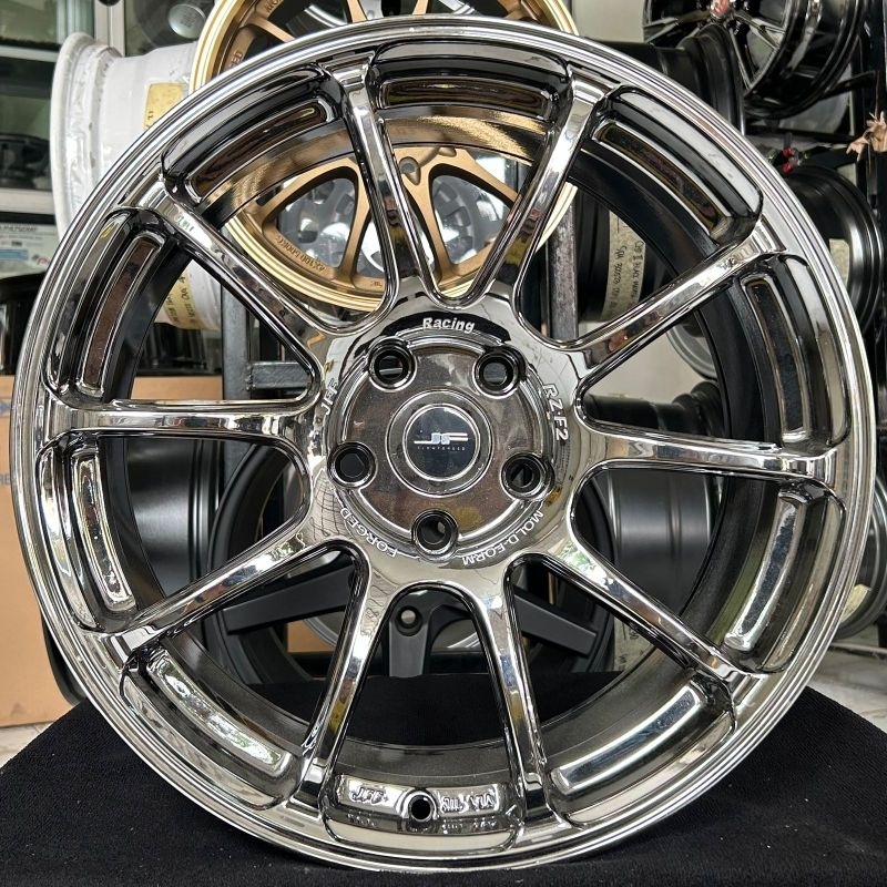 Jual VELG MOBIL RING 18 - VELG RZ-F2 R18X8,5 PCD 5X114,3 ET 38 WARNA ...