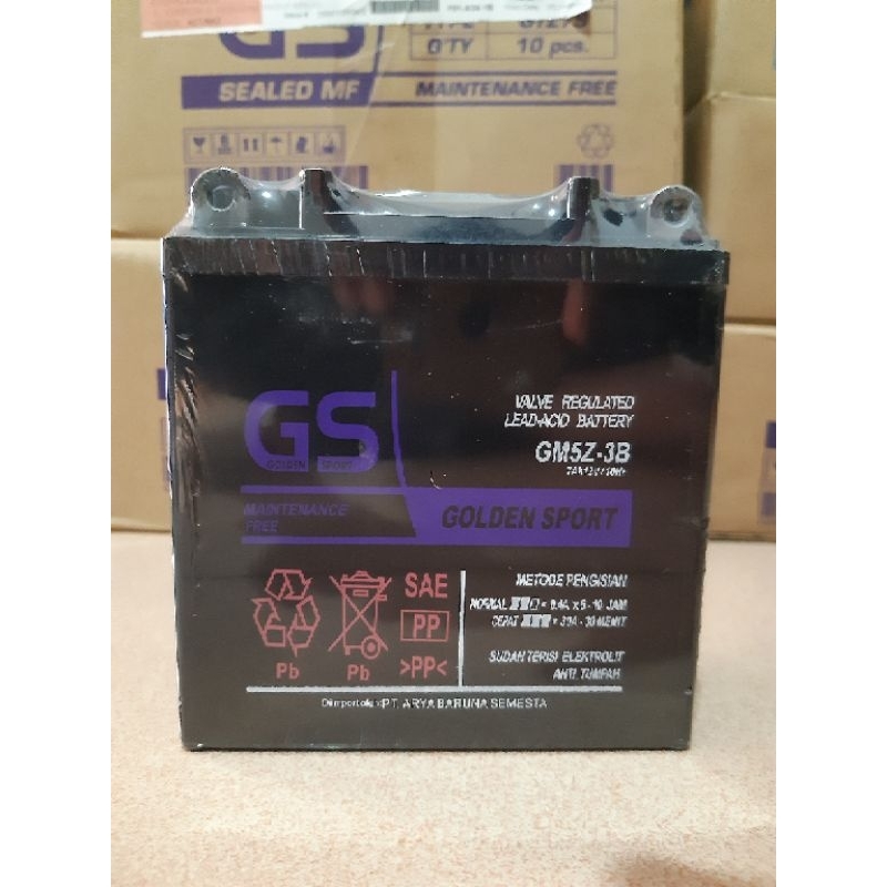 Jual Aki / Accu GS Untuk Motor Yamaha Mio Karbu, Mio Carbu, Mio Sporty ...