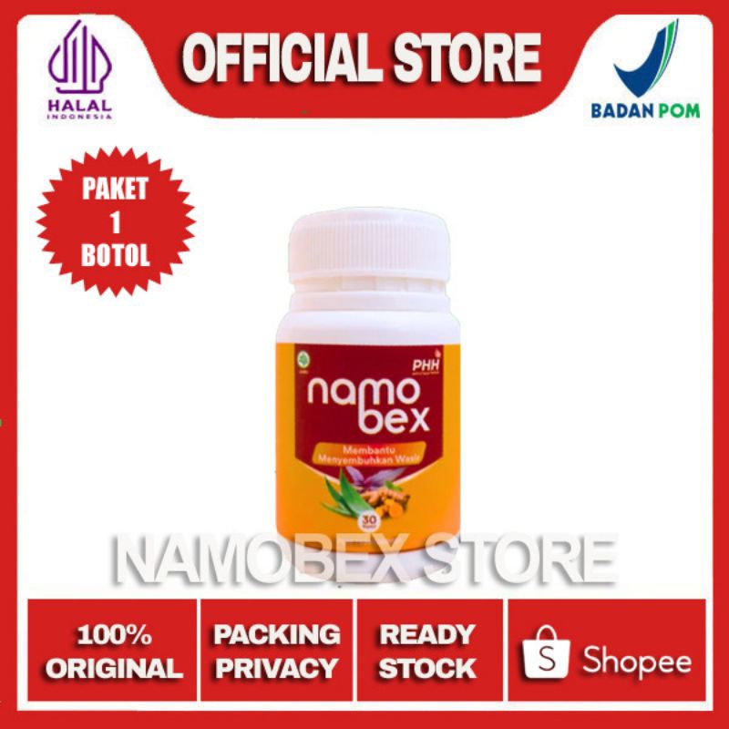 Jual NAMOBEX ® Namobex Original Kapsul Wasir | Namobex Asli Herbal ...